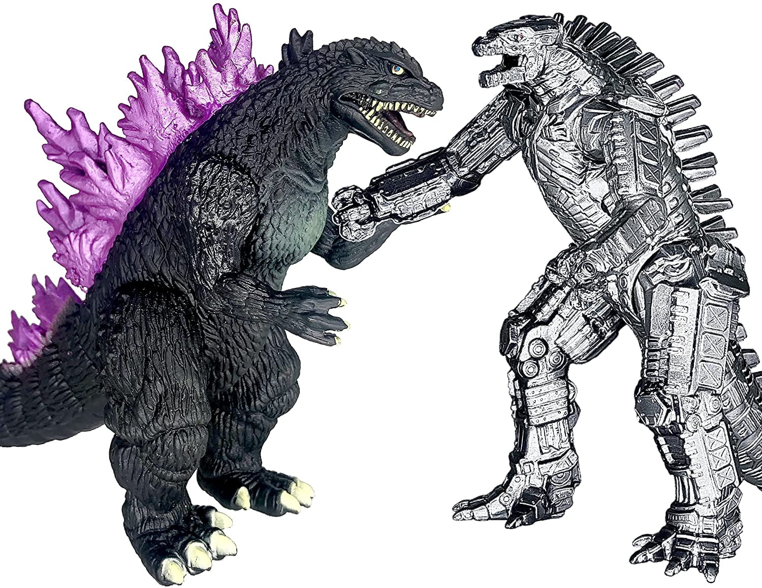 Set of 2 Godzilla Mecha MechaGodzilla King of The Monsters Toys, 2021 ...