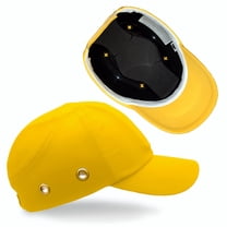 Lucent Path Yellow Baseball Bump Caps - Lightweight Safety Hard Hat ...