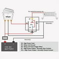 Nilight Automotive Electrical Auto Kit - 5-Pin 30/40A 12V SPDT Relay ...