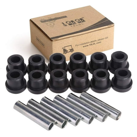 10L0L golf cart Rear Spring Bushing Kit for EZgO TXT & Medalist 1994-up ...