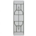 30'' X 96'' Granite White Plastic Folding Table - 8-Foot Plastic ...