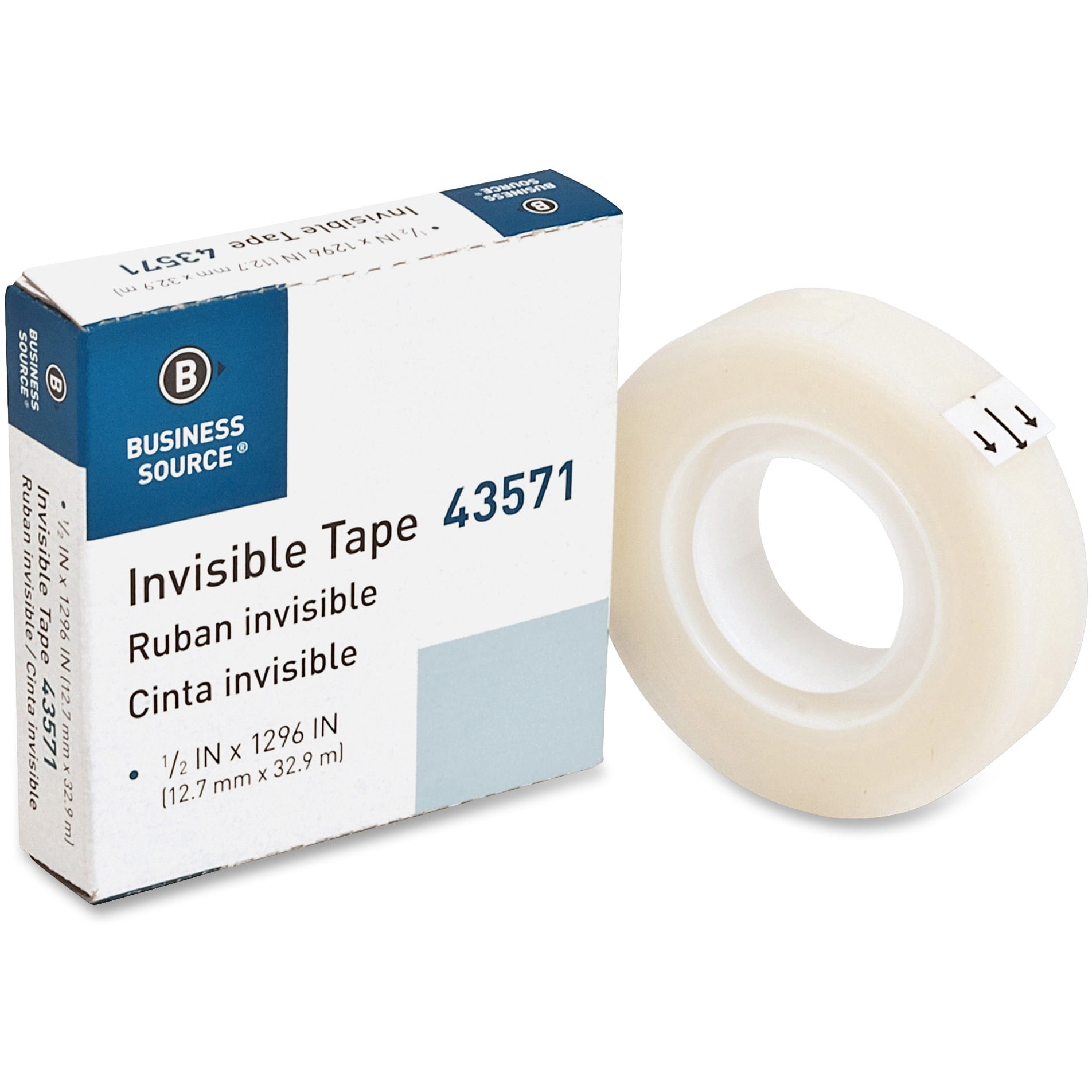 Business Source BSN43571 1 2 Invisible Tape Refill Roll 1 Roll business-source-bsn43571-1-2-invisible-tape-refill-roll-1-roll