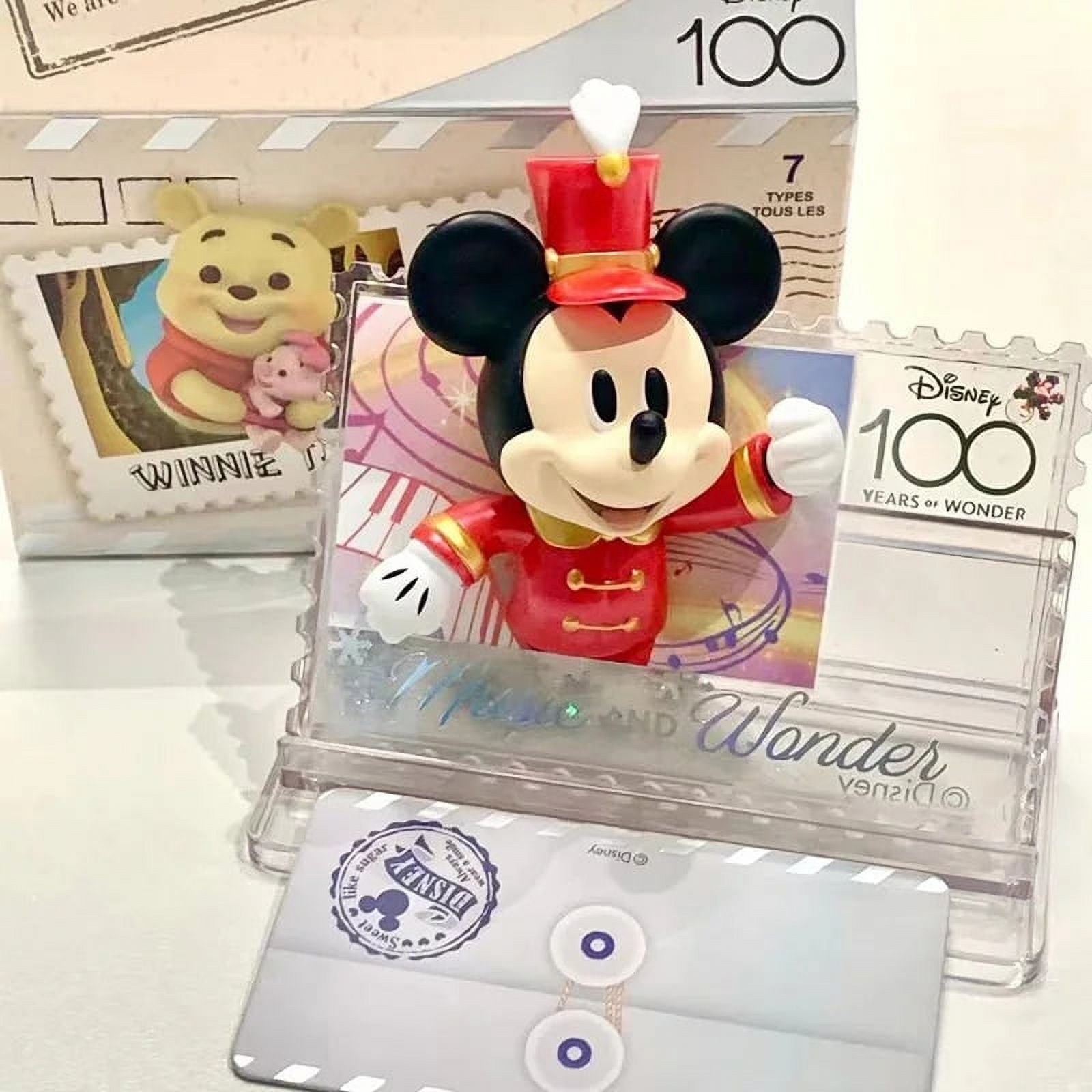 Caja ciega de Disney auténtica, sello Retro del 100 aniversario, caja ...