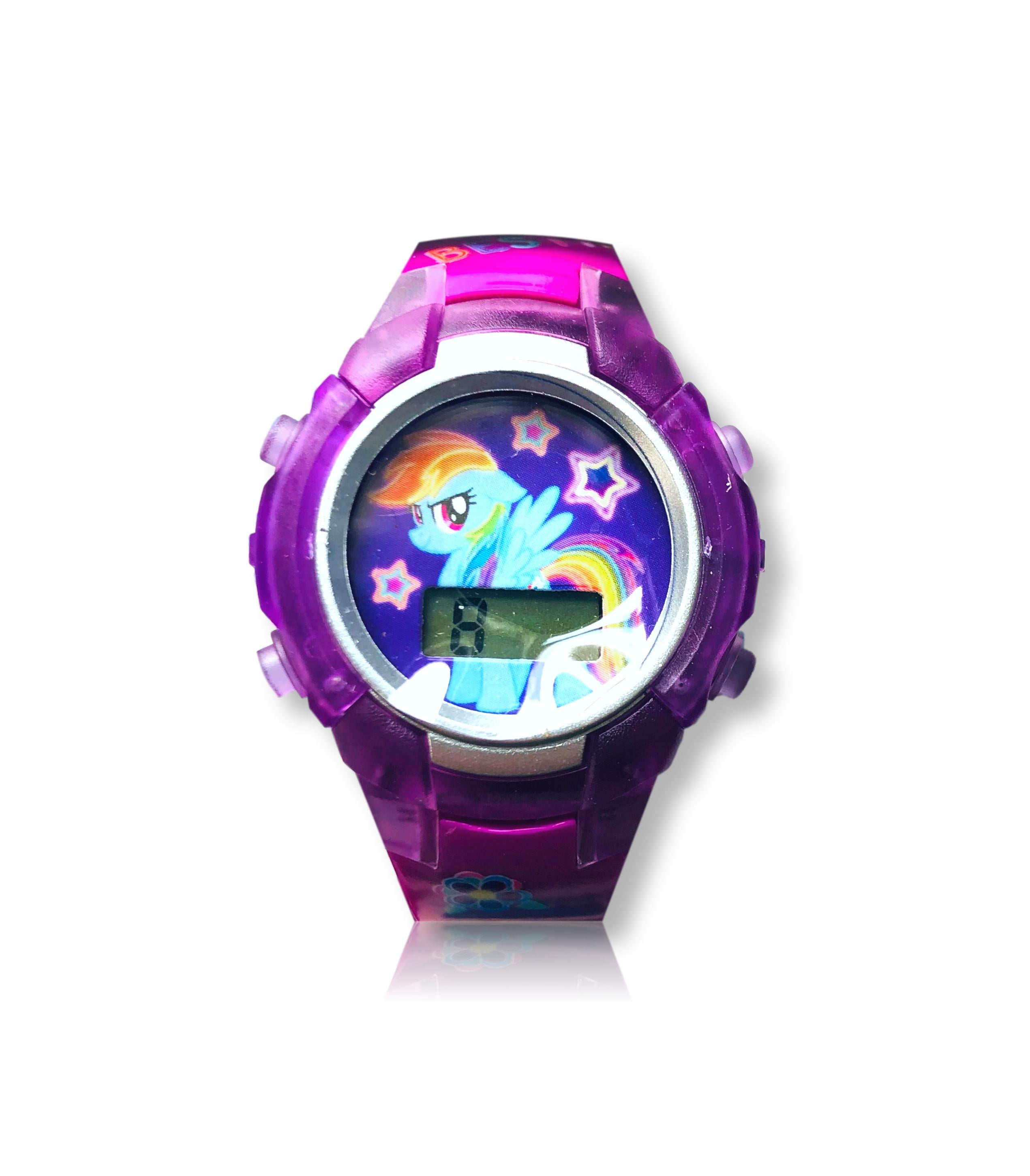 Reloj digital My Little Pony para niñas, reloj LCD intermitente para ...