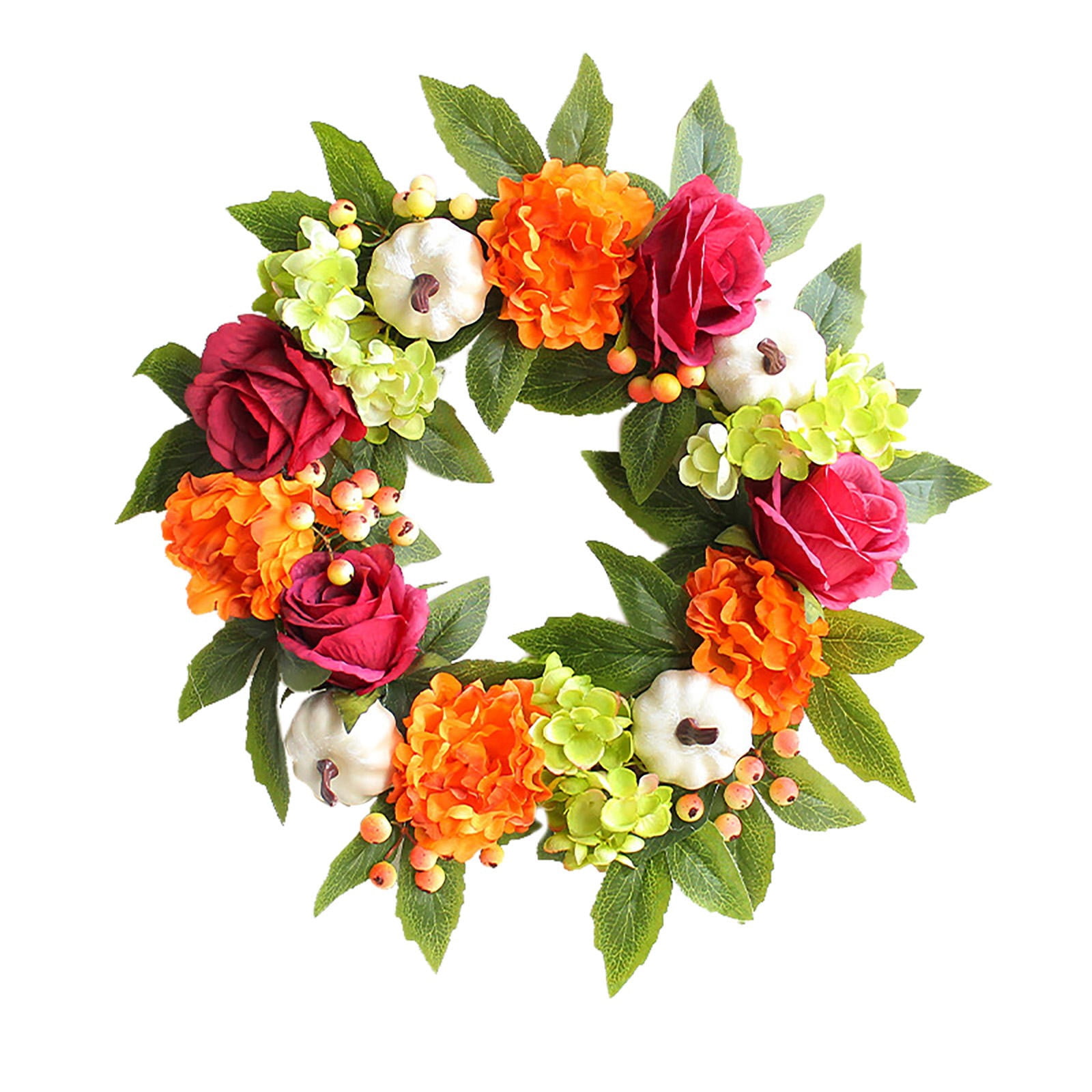 Front Door Wreath Fall Front Door Wreath Autumn Harvests Wreath ...