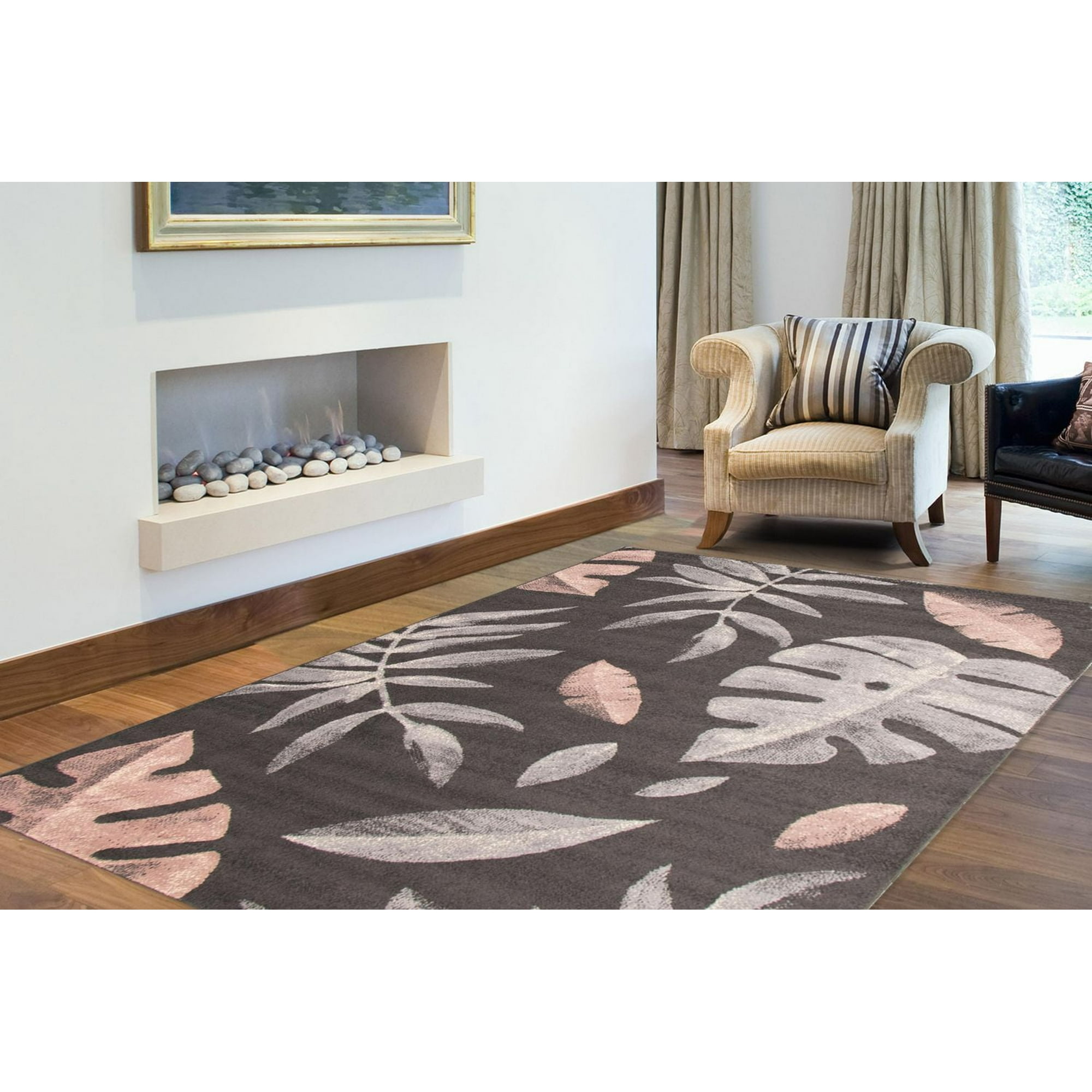 Click here for Ecarpet Floral Area Rug For Living Room  Bedroom... prices