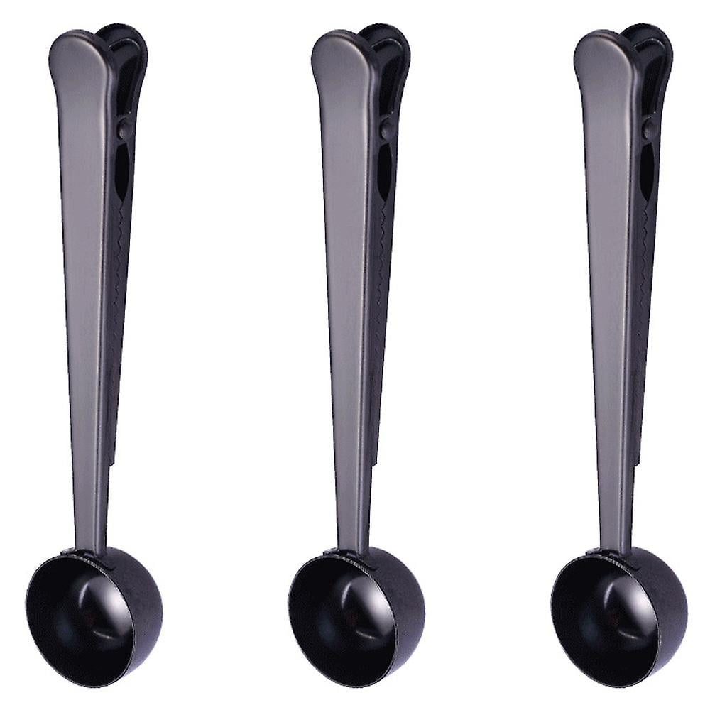 Cuchara medidora de café CHEPIHG 2 en 1 acero inoxidable con clip ...