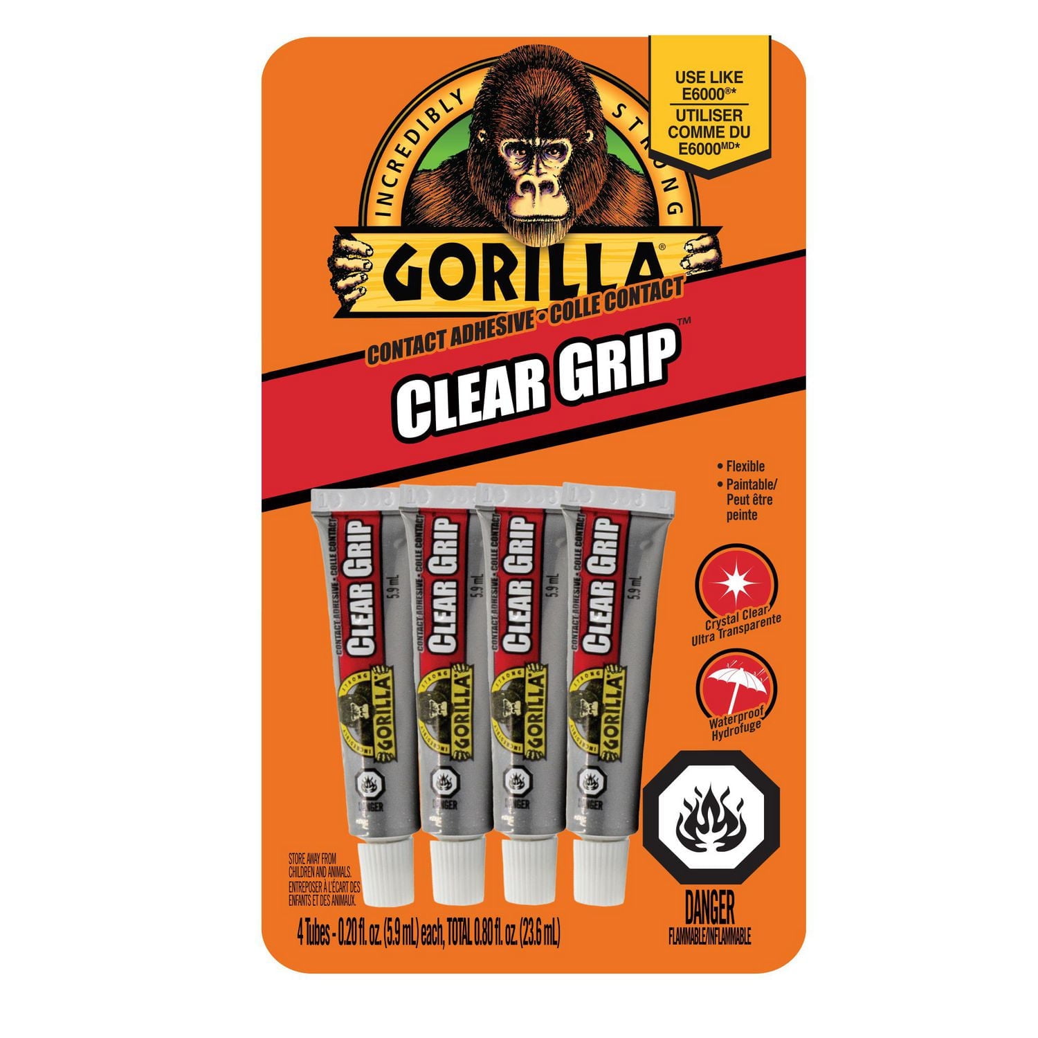 Click here for Gorilla Clear Grip prices
