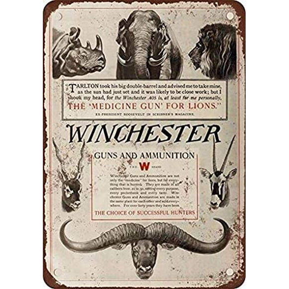 Winchester Tin Signs