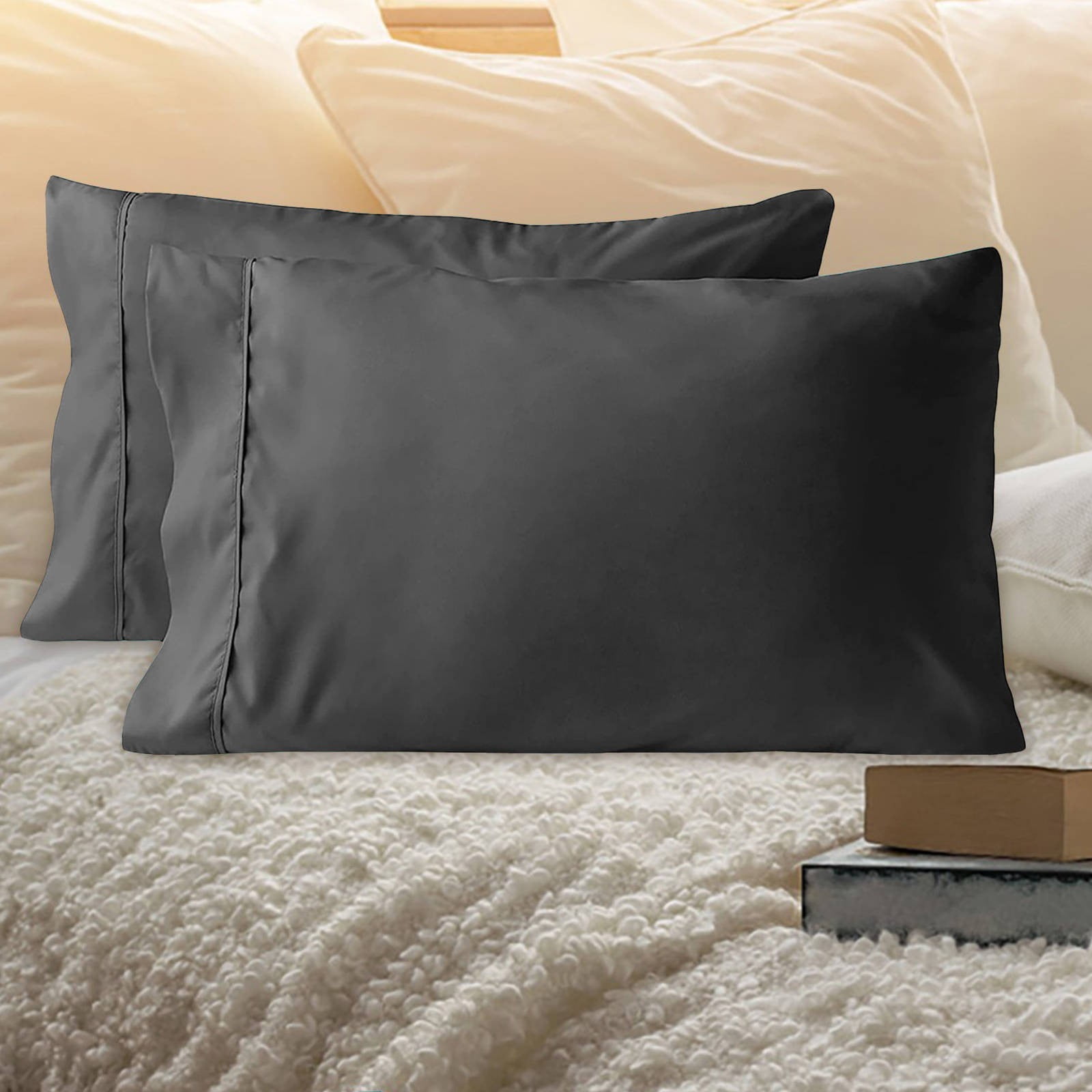 Pillow Case Clearance Set Of 2 Ultra Soft Pillowcases With Envelope ...