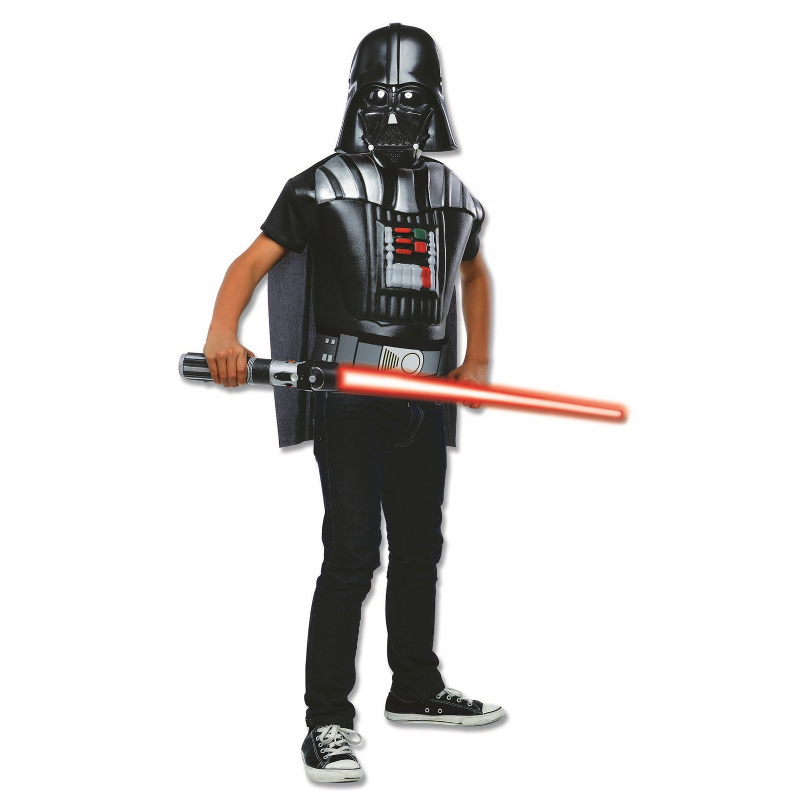 Star Wars Mens Darth Vader Molded Halloween Costume - Walmart.com