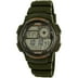 Casio Men's World Time Digital Sport Watch, Green/Black AE1000W-3AV ...