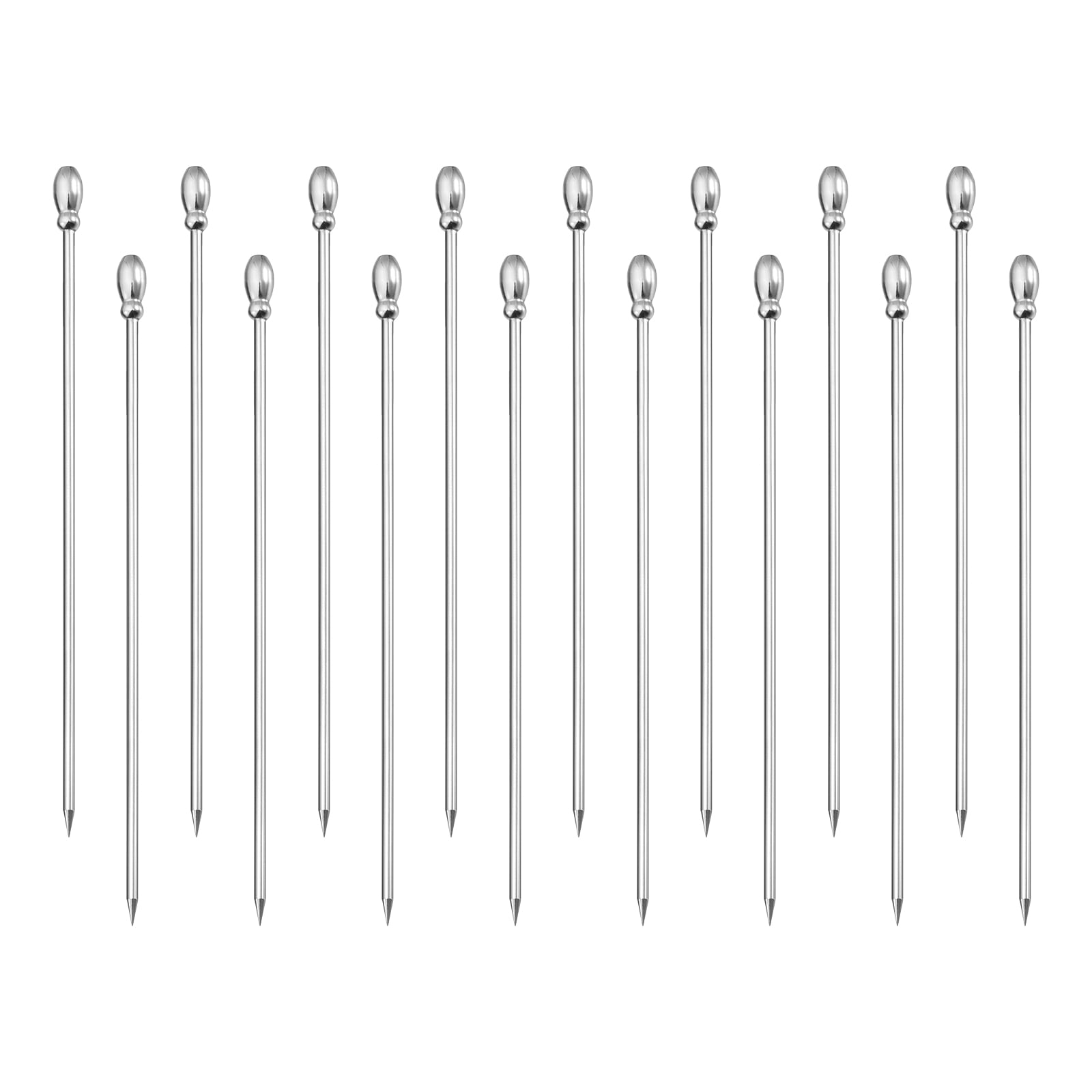 Click here for Unique Bargains 4.3 Metal Cocktail Toothpick Drink... prices