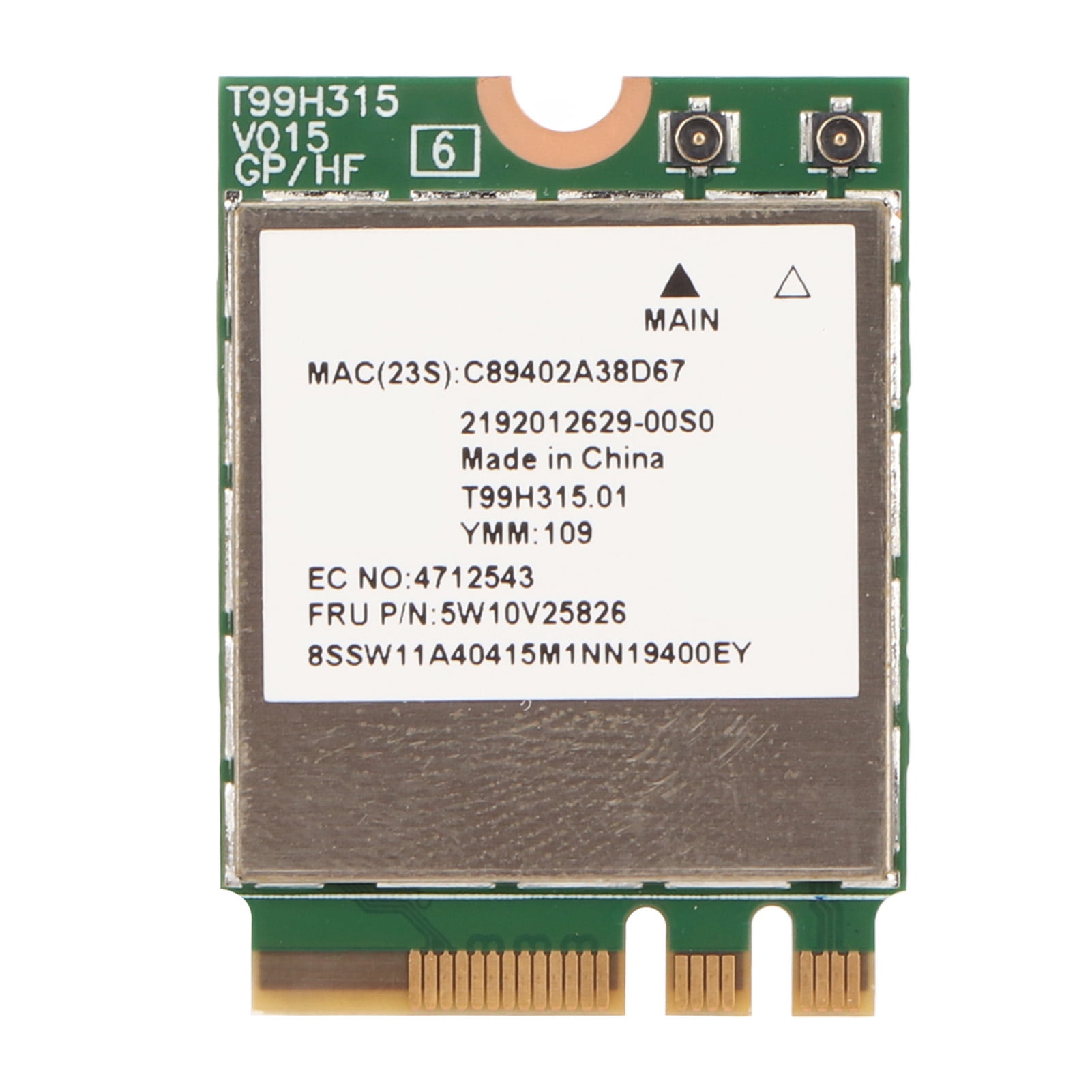 Para tarjeta inalámbrica MT7922 WiFi 6E con chip NFA765, Bluetooth 5.3 ...