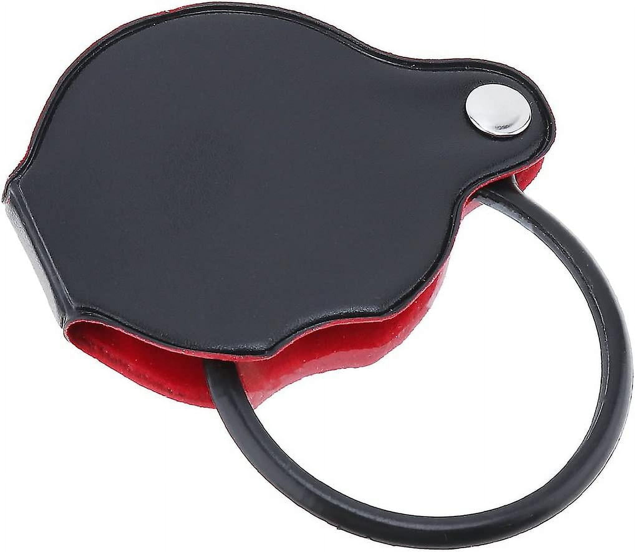 Mini lupa de bolsillo, lupas con cubierta protectora cortical para ...