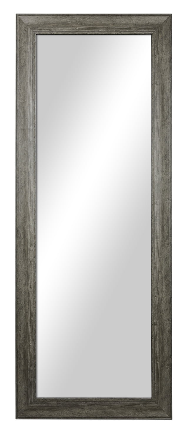 Better Homes & Gardens 27 x 70 Rectangular Full Length Gray Mirror ...