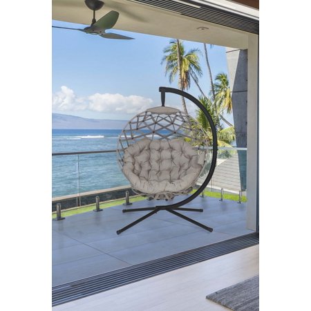 Hanging Ball Chair Crossweave Sand - Walmart.ca