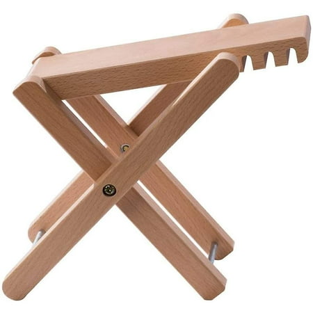 Guitar Footstool Made Of Wood, Classic Height-adjustable Footrest With ...