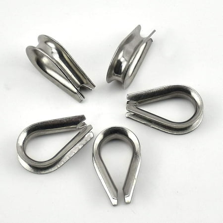 Betterlifefg-265pcs Crimp Sleeves + Stainless Steel Cable Lugs Aluminum ...