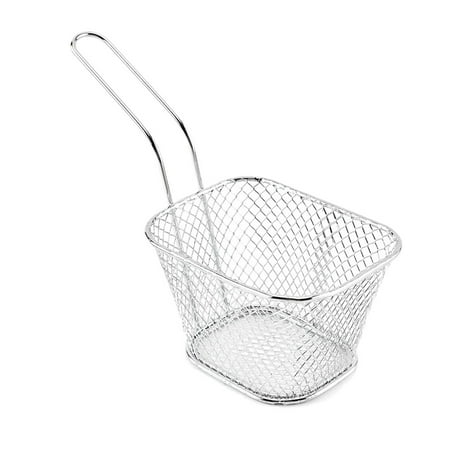 Dalazy Square Mesh Frying Basket French Fry Chips Net Strainer ...
