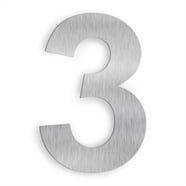 Barton 1pcs 6" Number 9 Floating House Number House Mailbox Home Street ...