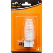 2 Pack Bright White Night lights with On/Off Switch, Bulbs Included ...