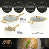 Free Shipping! Thyme & Table Supreme 12-Piece Cookware Set Non-Stick ...