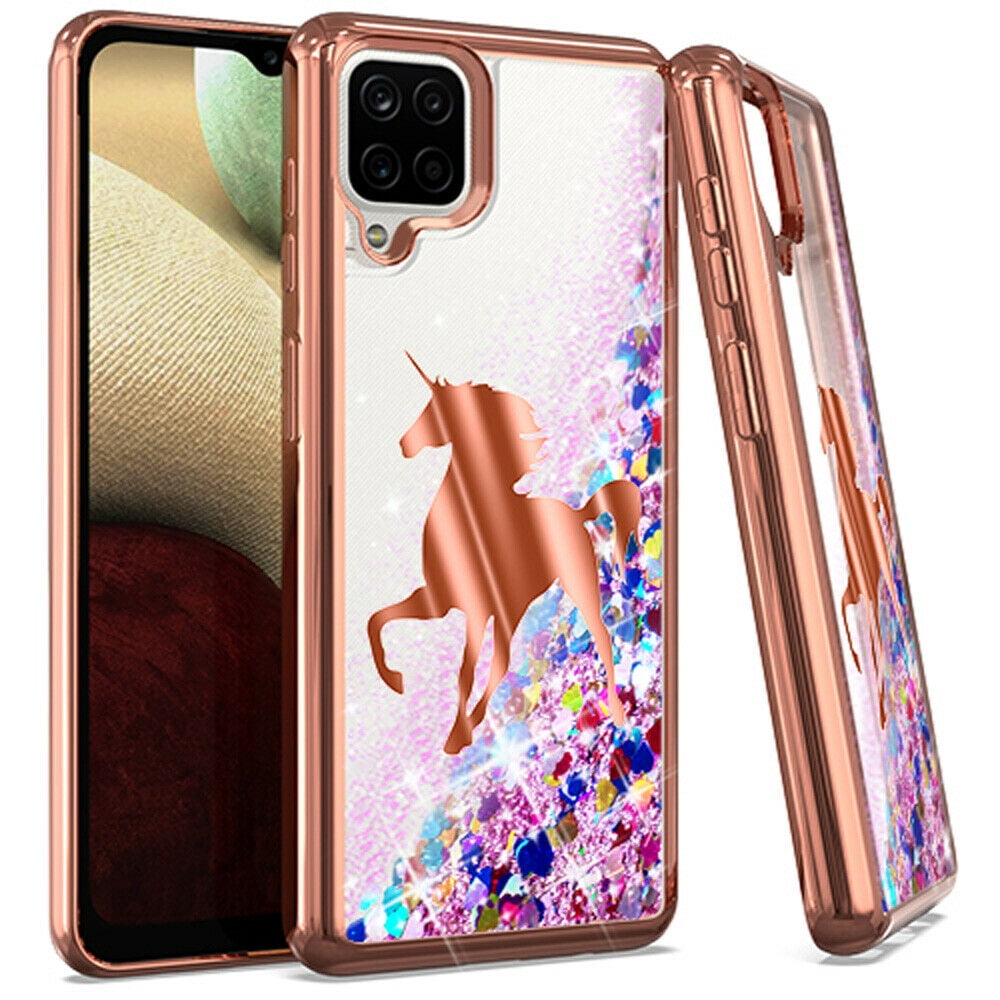 Kaleidio Case For Samsung Galaxy A42 5G [Quicksand Glitter] TPU Gel Slim Hybrid Skin Cover ...