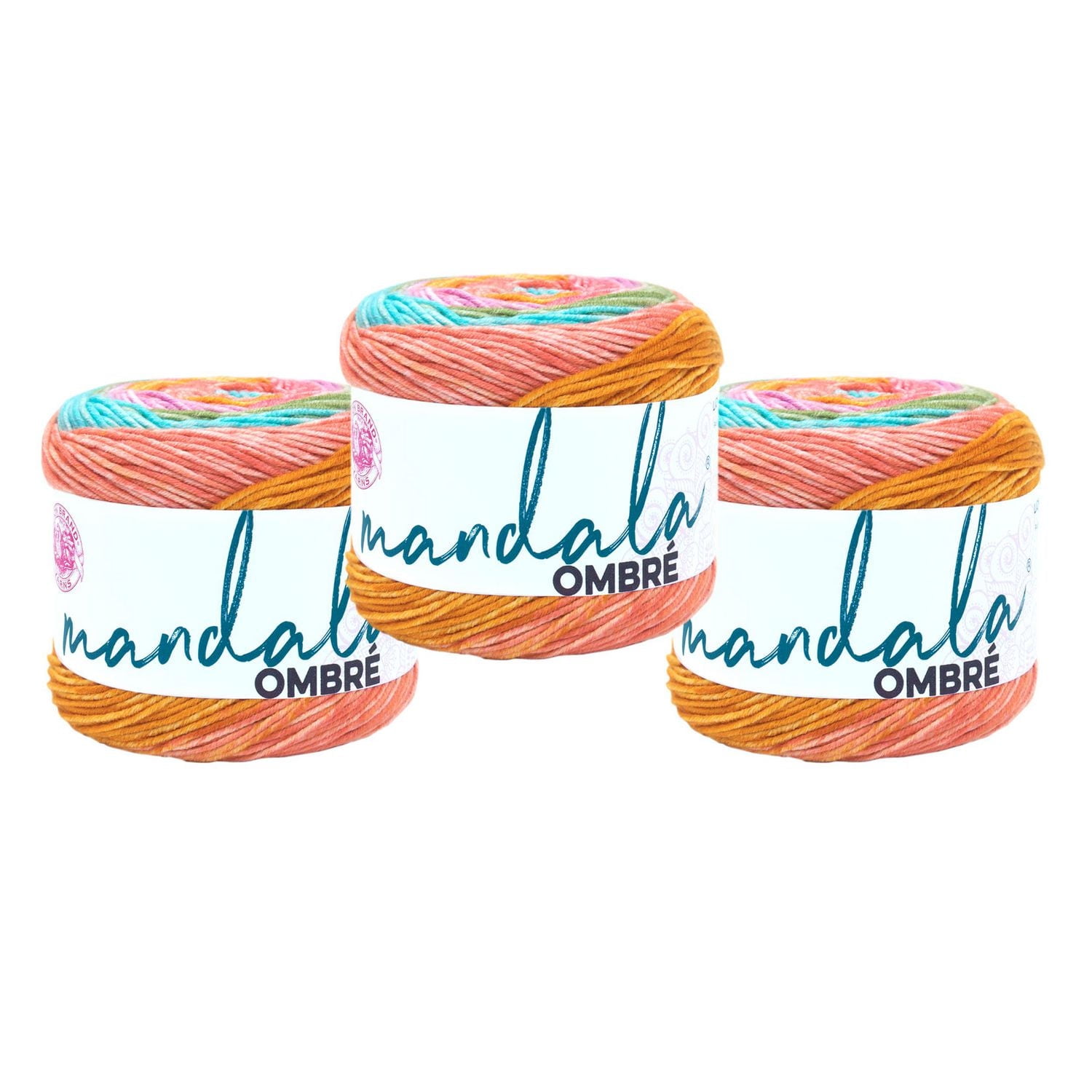 Click here for Lion Brand Mandala Ombre Yarn - Harmony prices