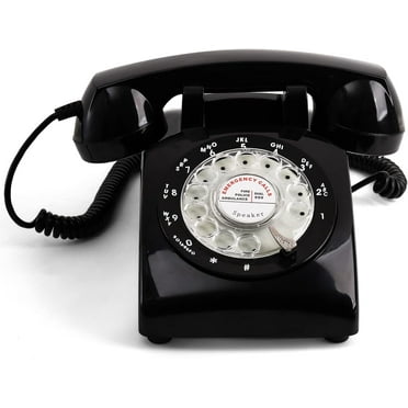 GPO Retro GPO746ROR 746 Desktop Rotary Dial Telephone - Orange [MISC ...