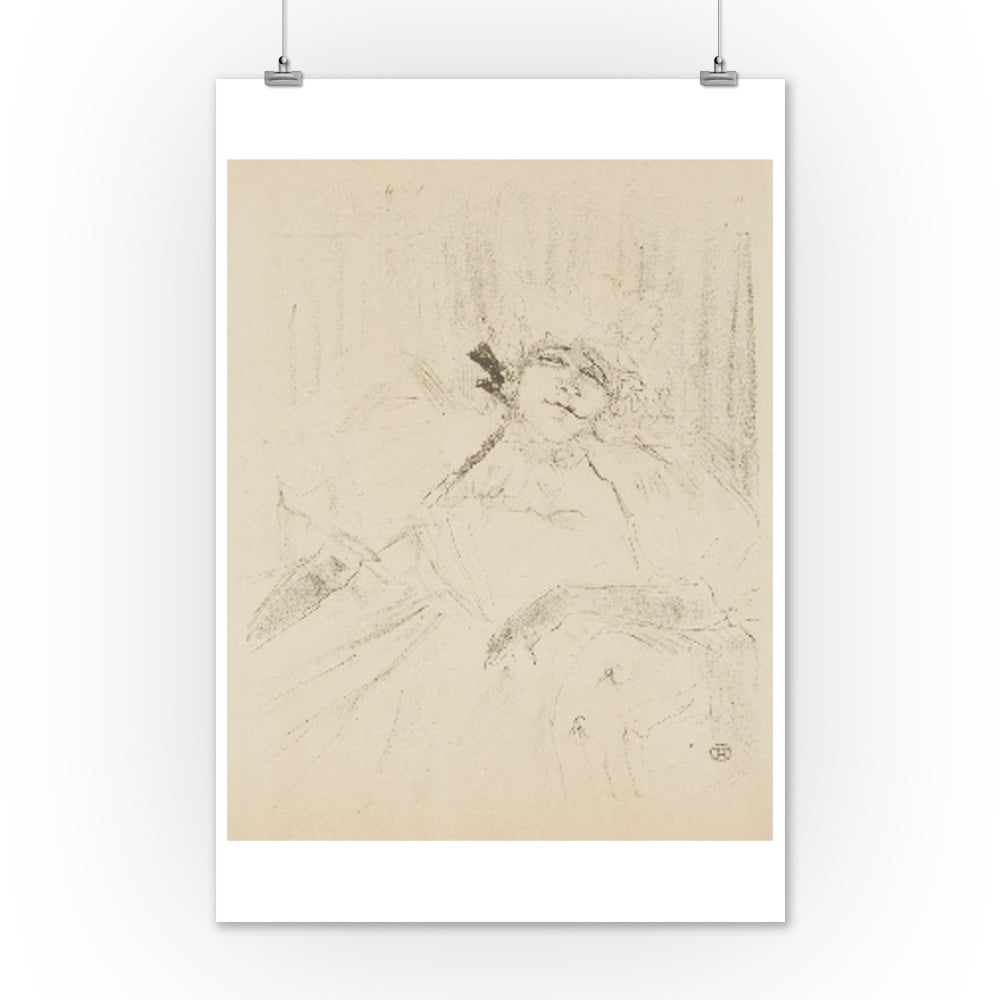 Yvette Guilbert album E Vintage Poster (artist: Toulouse Lautrec, Henri ...