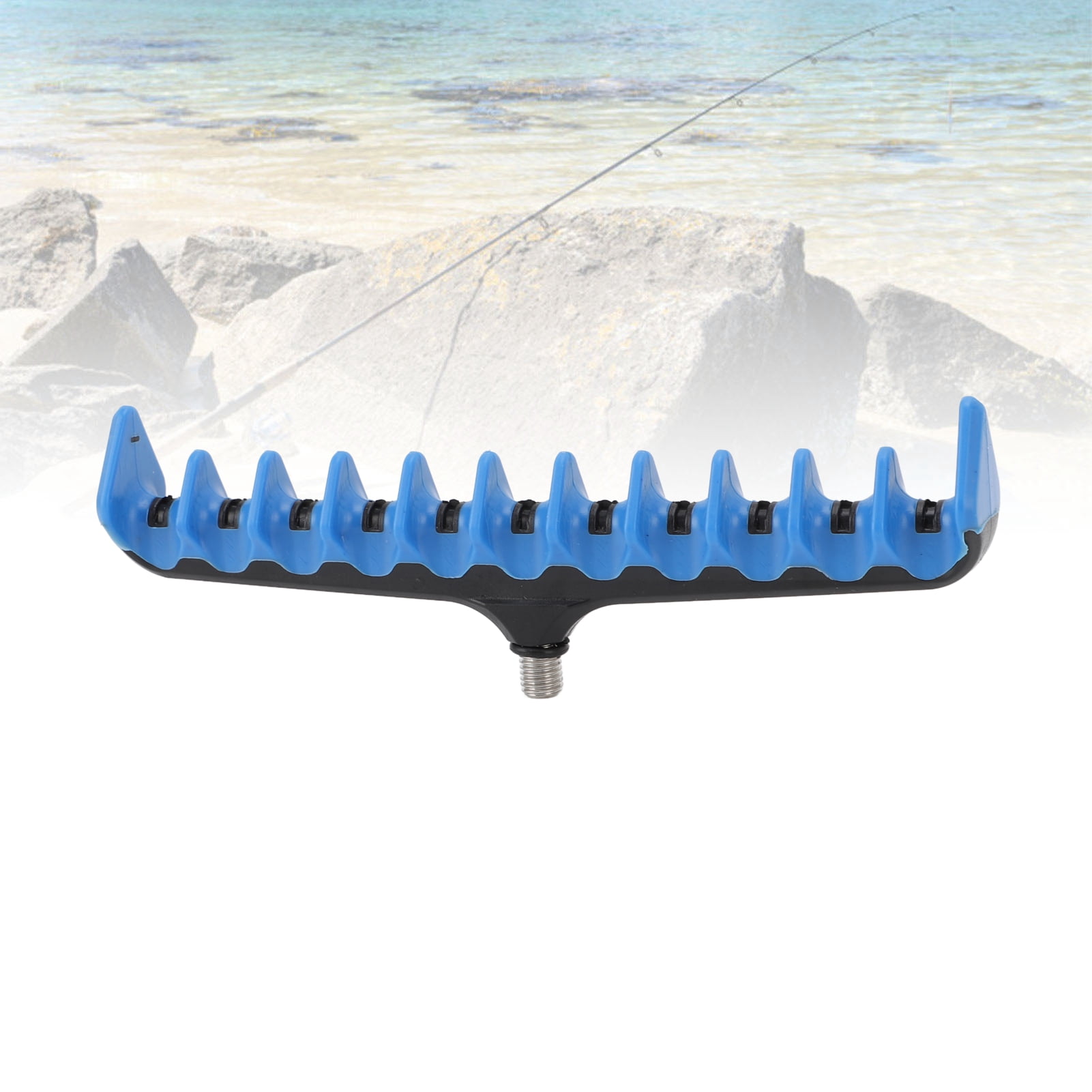 Rod Butt Rest, Fishing Rod Rest Anti Scratch Rubber Wrapped for Fishing ...