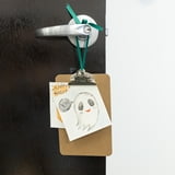 BAZIC Wood Clipboard Memo Size 9" x 6" w/Sturdy Spring Clip Board, 4 ...