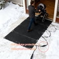Power Efficient 110V Warmed Snow Melting Mat 10x30 Inch with ...