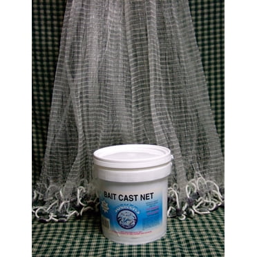 Frabill Fishing Minnow Seine Mesh Net, 4 x 12", Black - Walmart.com