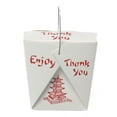 Bits N Things Pagoda Chinese Take Out Containers, 16 oz / Pint, 25ct ...