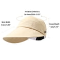 Adjustable Outdoor Bucket Hat Breathable Wide Brim Sun Hat Hollow Top ...