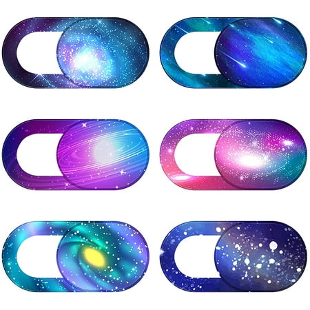 CREPUSCOLO 6 Pack Webcam Cover Slide view Camera Laptop Cover Slider ...