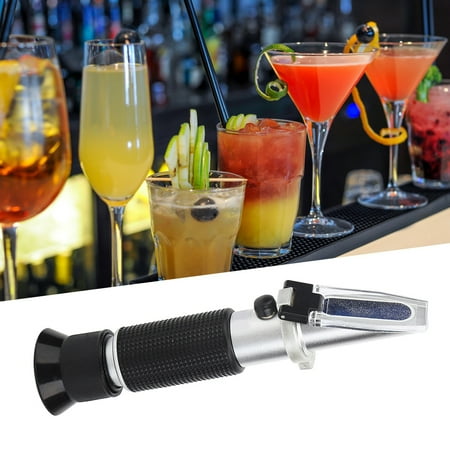 Liquid Refractometer Brix Tester, Concentration Meter, 0-50% For Liquid ...