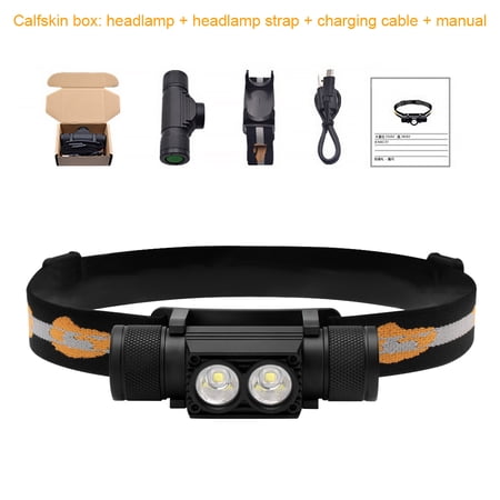 Headlight LED Adjustable Headlamp Hunting Head Flashlight Motion Sensor ...