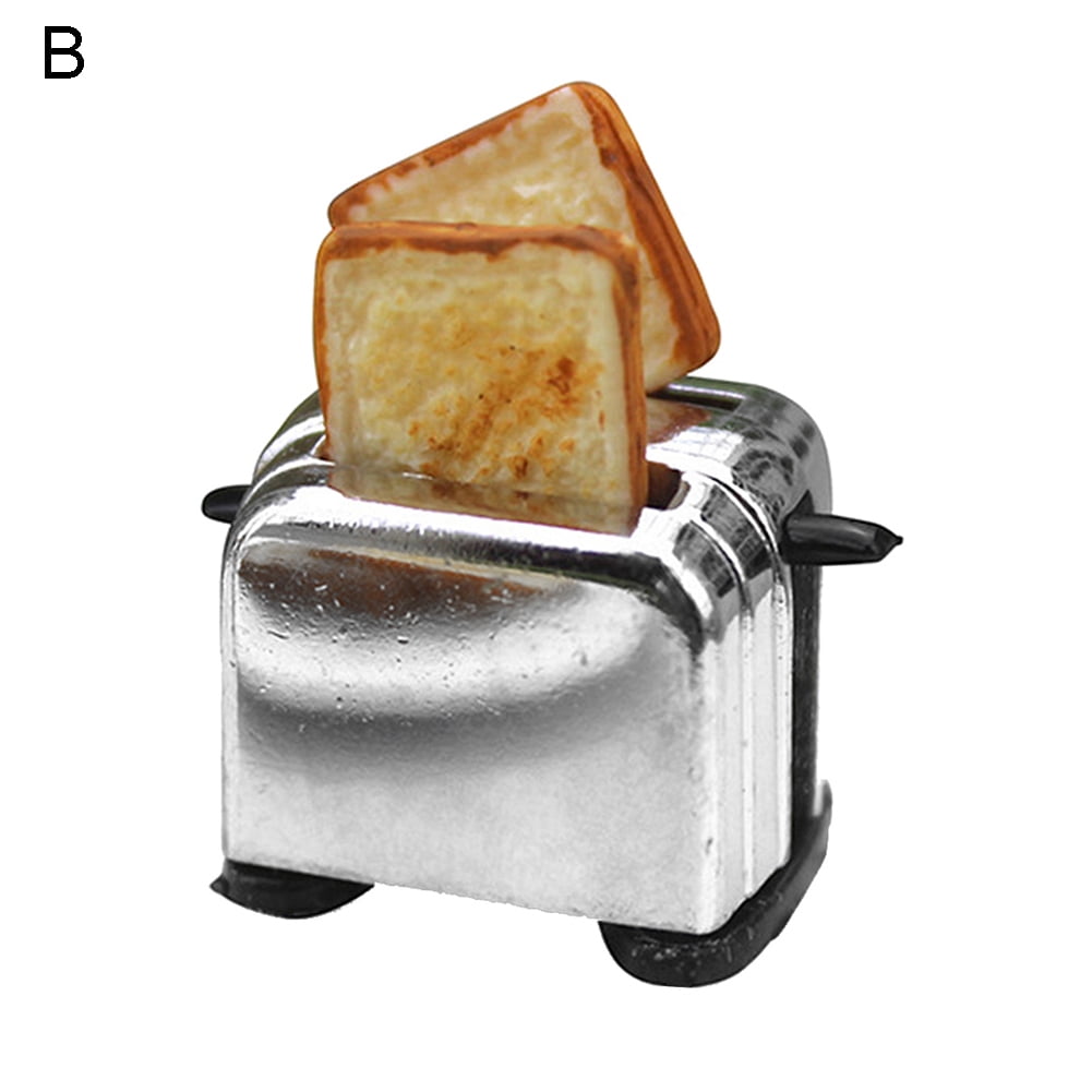 Doll House Miniature Mini Bread Toaster Maker Model DIY Kitchen ...