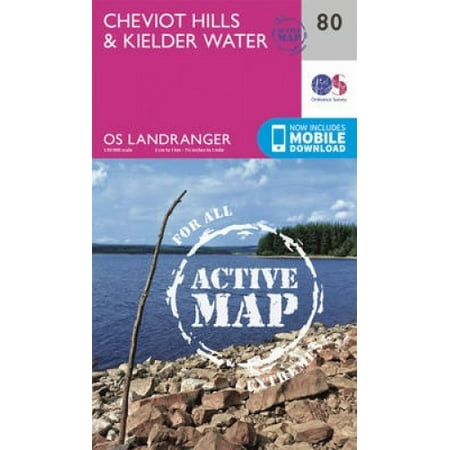 Cheviot Hills & Kielder Water (OS Landranger Active Map) | Walmart Canada