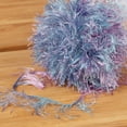 JubileeYarn Feather Whimsy Eyelash Yarn - 50g/Skein Fine Polyester Faux ...