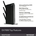 NETGEAR - Nighthawk AC1900 WiFi Mesh Range Extender and Signal Booster, 1.9Gbps (EX7000 ...