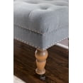 Linon Isabelle Linen Tufted Bench, Multiple Sizes and Colors - Walmart.com