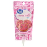 Great Value Cookie Icing, Pink, 7 oz - Walmart.com