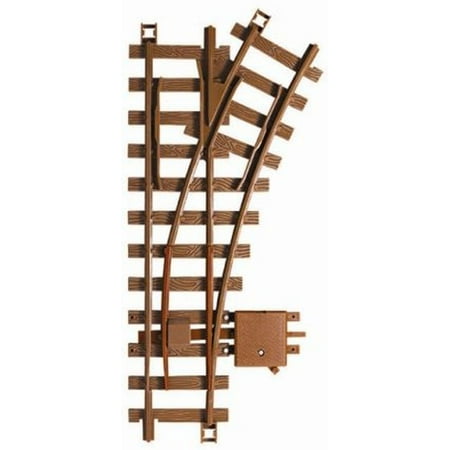 NEWQIDA TOYS FACTORY G Scale Plastic Switch Track Right Hand One Piece ...