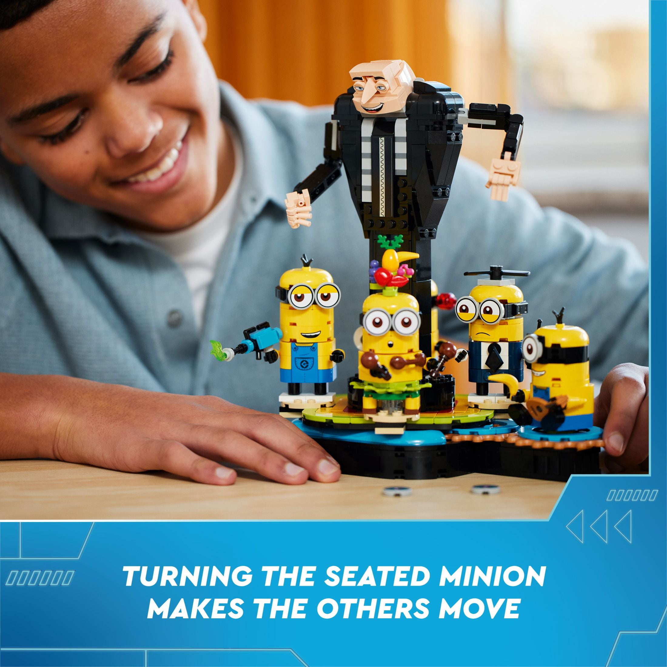 LEGO Despicable Me 4 Brick-Built Gru and Minions Nepal | Ubuy