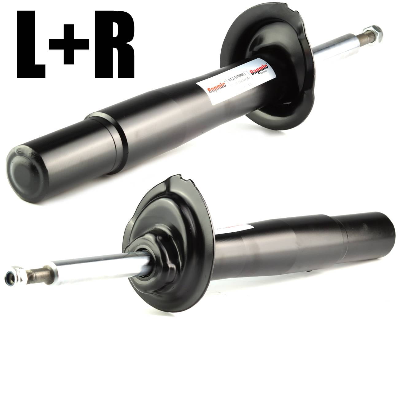 Bapmic 31326764457 Front Left + Right Struts Shock for BMW 5 Series E60 ...
