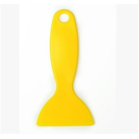 2 PACKS Car Film Tools Yellow Scraper Plastic Car Light Film Triangle ...